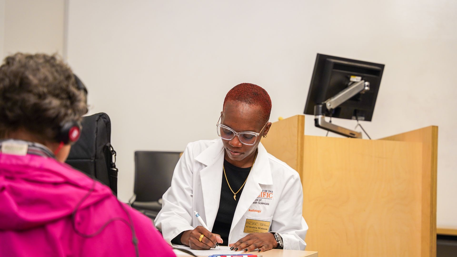Audiology students offer accessible hearing tests to community